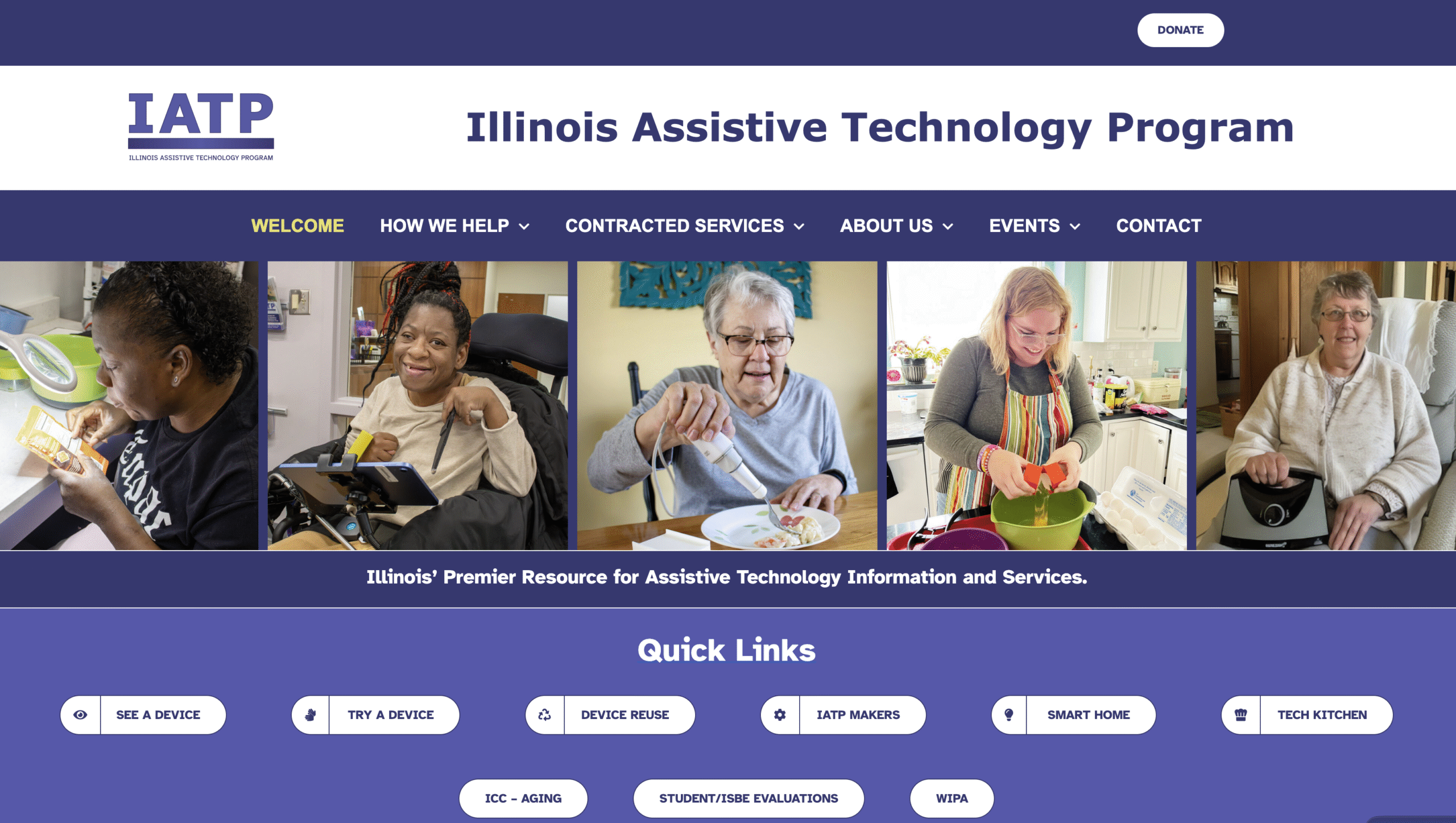 Welcome to the Illinois Assistive Technology Program website